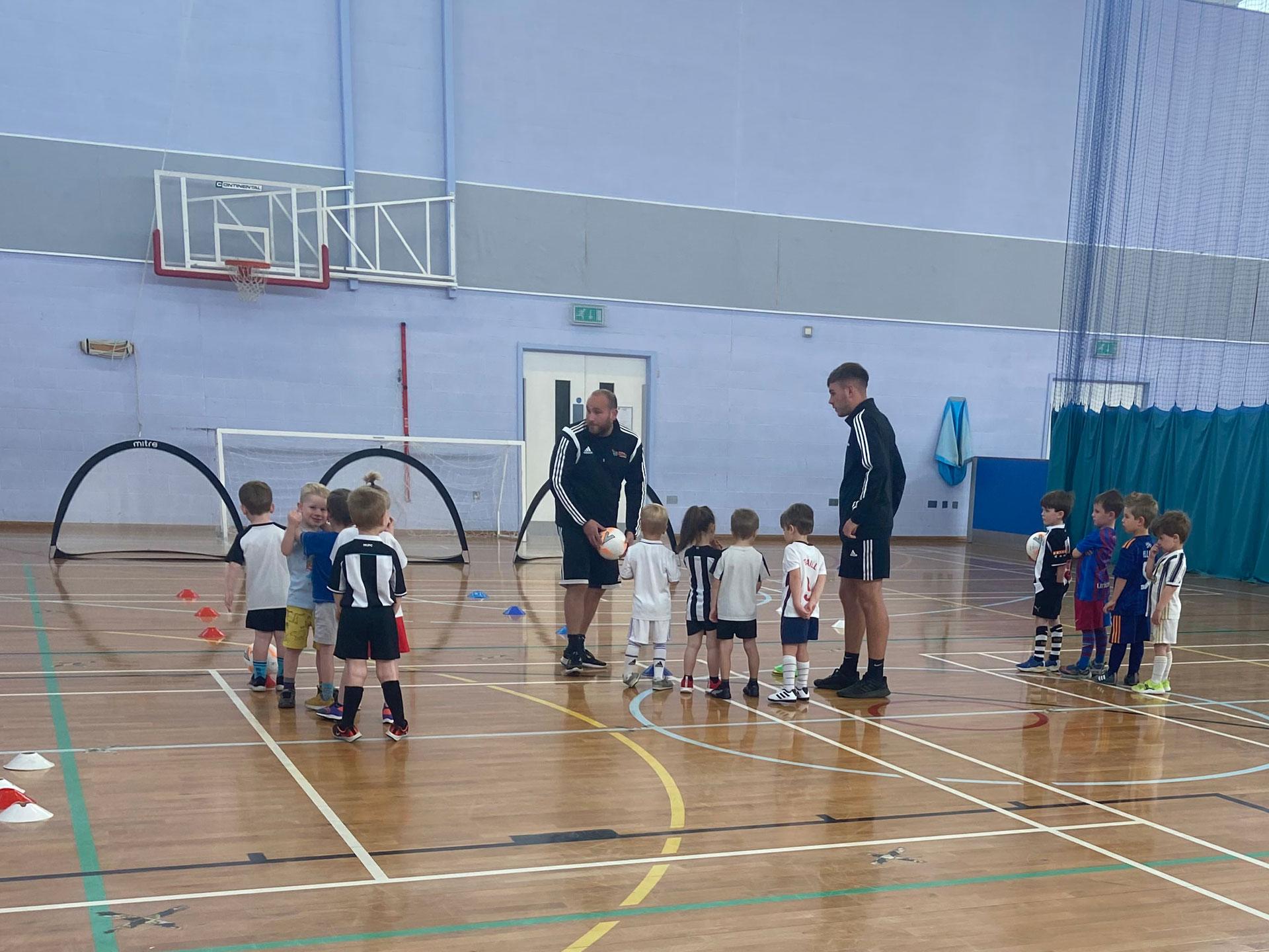 First kicks: Football and sports courses and camps from Lee Sterry ...